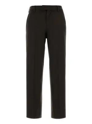 PT TORINO Stretch Wool Tailored Pants - Brown