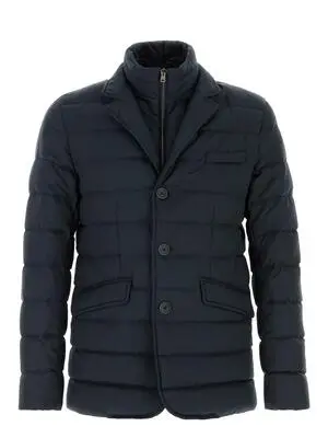 Herno Quilted Down Jacket - Blue