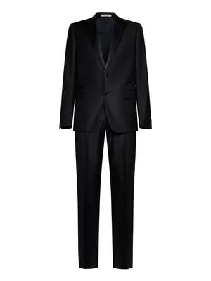 Valentino Garavani Two-piece Single-breasted Suit - Black