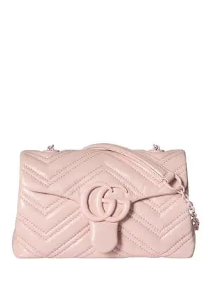Gucci Gg Marmont Mini Shoulder Bag - Pink