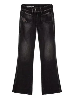 DIESEL® D-hush Bootcut Jeans - Black