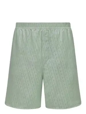 Dior All-over Monogram Shorts - Gray