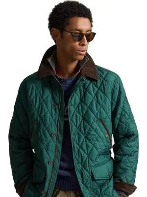 Ralph Lauren The Beaton Car Coat - Moss Agate
