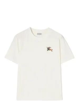 Burberry Logo T-shirt - Beige