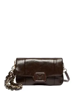 Marella MARELLA MLAERA Crossbody Bag With Chain Strap Brown