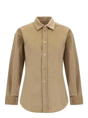 DARKPARK Anne Corduroy Shirt - Beige