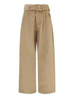 DARKPARK Haïkure Korea Pier Corduroy Trousers - Beige