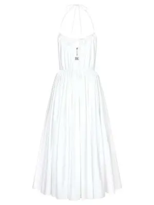 Dolce & Gabbana Halter-neck Dress - White
