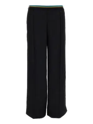 Plan C Sablé Trousers - Nero