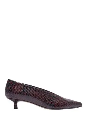 AeydĒ DECOLLETÉ CLARA SNAKE PRINT Multicolore