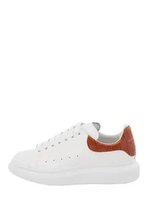 Alexander McQueen Oversized Sneaker - White/cedar
