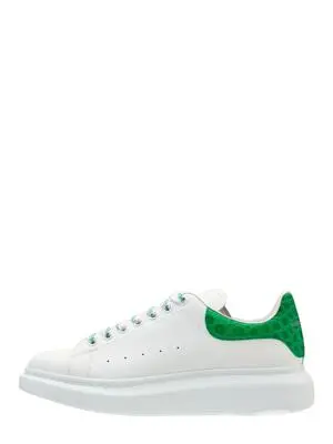 Alexander McQueen Oversized Sneaker - White/teal