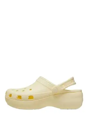 CROCS Crocs Classic Platform Clogs Yellow