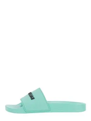 Balenciaga Pool Slides - Mint