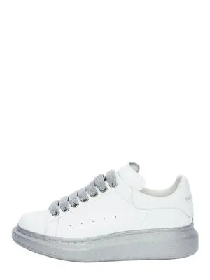 Alexander McQueen Oversized Sneakers - White/silver