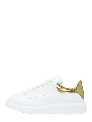 Alexander McQueen Alexander McQueen Oversized Sneaker White/gold