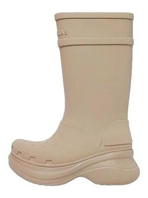 Balenciaga X Crocs Boots - Beige