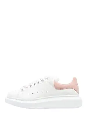 Alexander McQueen Alexander McQueen Oversized Low-Top Sneakers White/pink