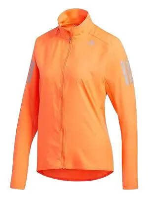 Adidas Zipped Jacket - Orange/silver