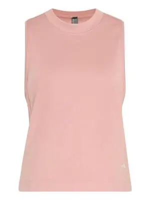 Adidas By Stella Mccartney Sleeveless Crewneck Tank - Brown Mauve