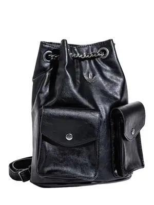 Adidas Originals Polyurethane Backpack - Black