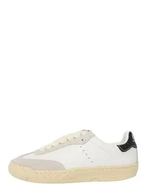 Mihara Yasuhiro Francis Past Sole Leather Sneakers - White