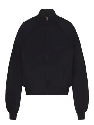 Nike X Skims Matte Tricot Track Jacket - Obsidian