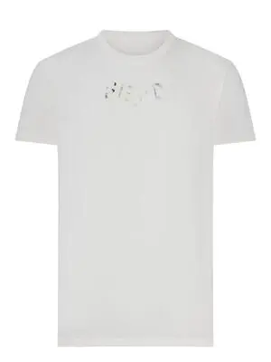 Fendi S Slim-fit T-shirt, Size - Cloud