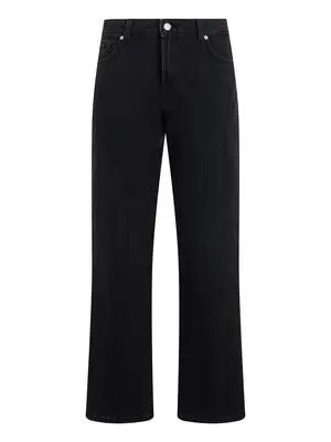 7 FOR ALL MANKIND 7 For All Mankind Straight-Cut Cotton Denim Jeans