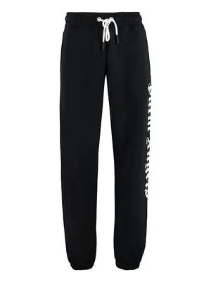 Palm Angels Logo-print Drawstring Sweatpants - Black