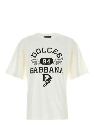 Dolce & Gabbana Cotton T-shirt For - White