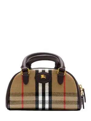 Burberry Mini Bowling Tote Bag - Sand