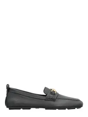 Versace Villa Driver Loafers - Black