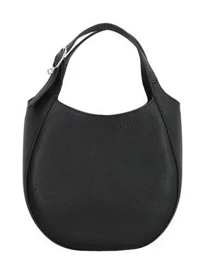 Longchamp Le Foulonné S Handbag In Leather - Black
