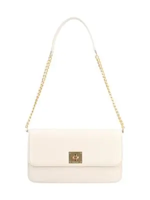 GOLDEN GOOSE Gioia Mini Leather Crossbody Handbag - White