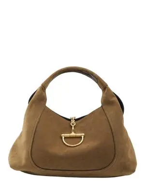 Gucci Softbit Maxi Handbag - Brown