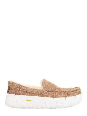 UGG Ascot Shearling-lined Loafers With Vibram Sole - Brown