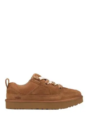 UGG UGG Suede And Recycled Mesh Low Top Sneakers Camel