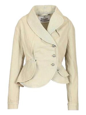 VIVIENNE WESTWOOD Vivienne Westwood Storm And Mini Jacket Light Blue