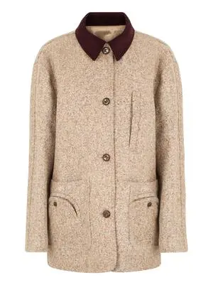 BLAZÉ MILANO BLAZÉ MILANO Alpaca And Wool Blend Jacket