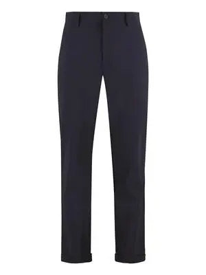 THE ALPHABET THE ALPHABET Tailored Cuff-Hem Trousers With Belt Loops