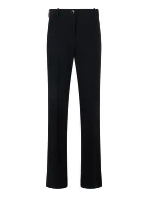 NINE:INTHE:MORNING Slim Fit High-waist Tailored Trousers - Black