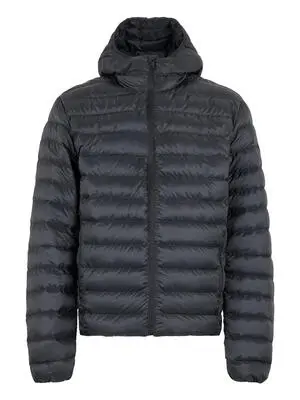 Canada Goose Quilted Hooded Down Jacket - Black