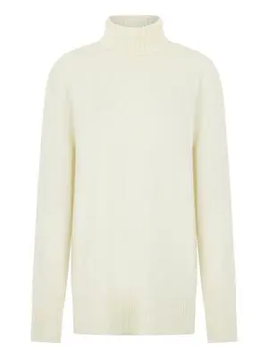 TOTÊME TOTÊME Ribbed Cashmere Turtleneck Sweater