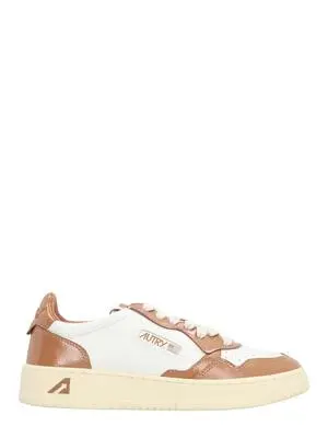 AUTRY Medalist Leather Low-top Sneakers - White