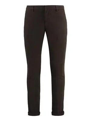 DONDUP Dondup Men's Cotton Chino Trousers With Roll-Up Ankle Cuffs