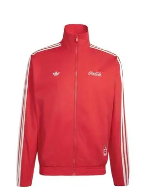 ADIDAS ORIGINALS Coca-cola Cotton Firebird Track Jacket - Vividred