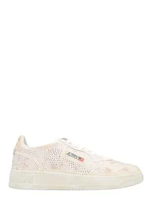 AUTRY AUTRY Low-Top Suede Medalist Sneakers White