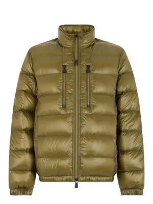 MONCLER MONCLER GRENOBLE Padded Down Ski Jacket With Horizontal Stripes