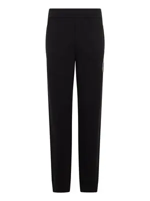 Moncler Sport Pants In Cotton - Black